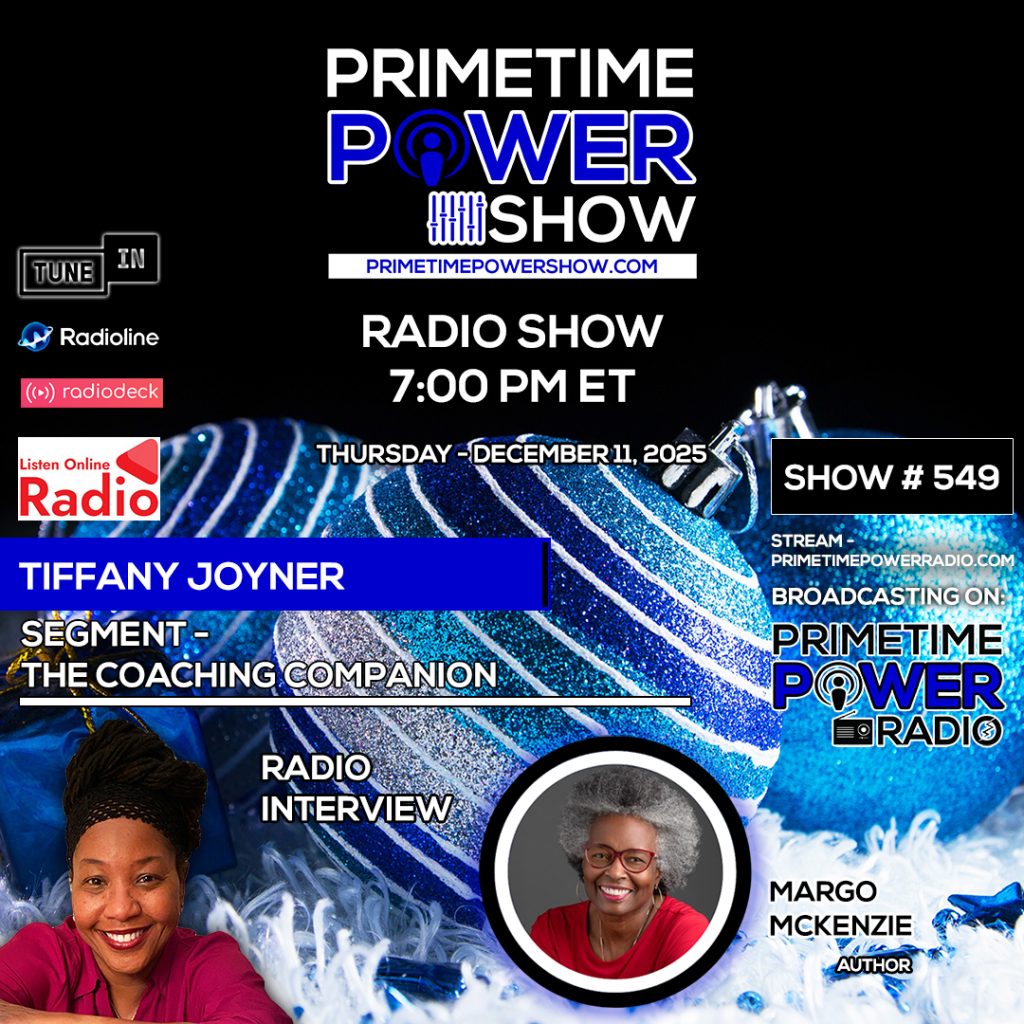 Primetime Power Show - Live weekly radio show. Thursday @ 7 PM ET.